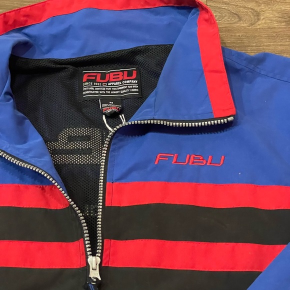 FUBU | Jackets & Coats | Mens Vintage Fubu Sports Collection Track ...